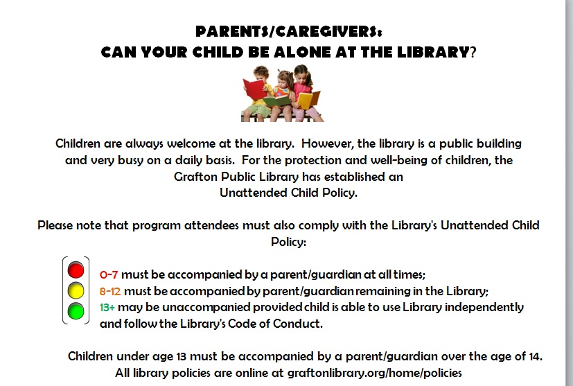 Grafton Public Library - policy
