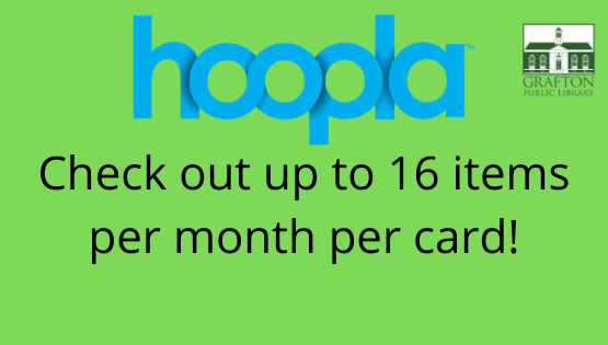 Grafton Public Library - Hoopla Update