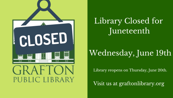Grafton Public Library - JUNETEENTH